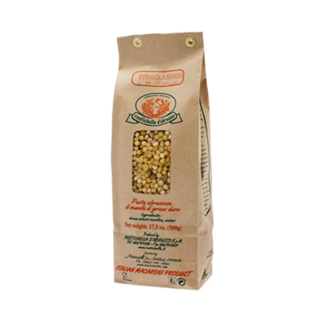 Rustichella d' Abruzzo Fregola Sarda Pasta 17.5 oz. - Taylor's Market ...