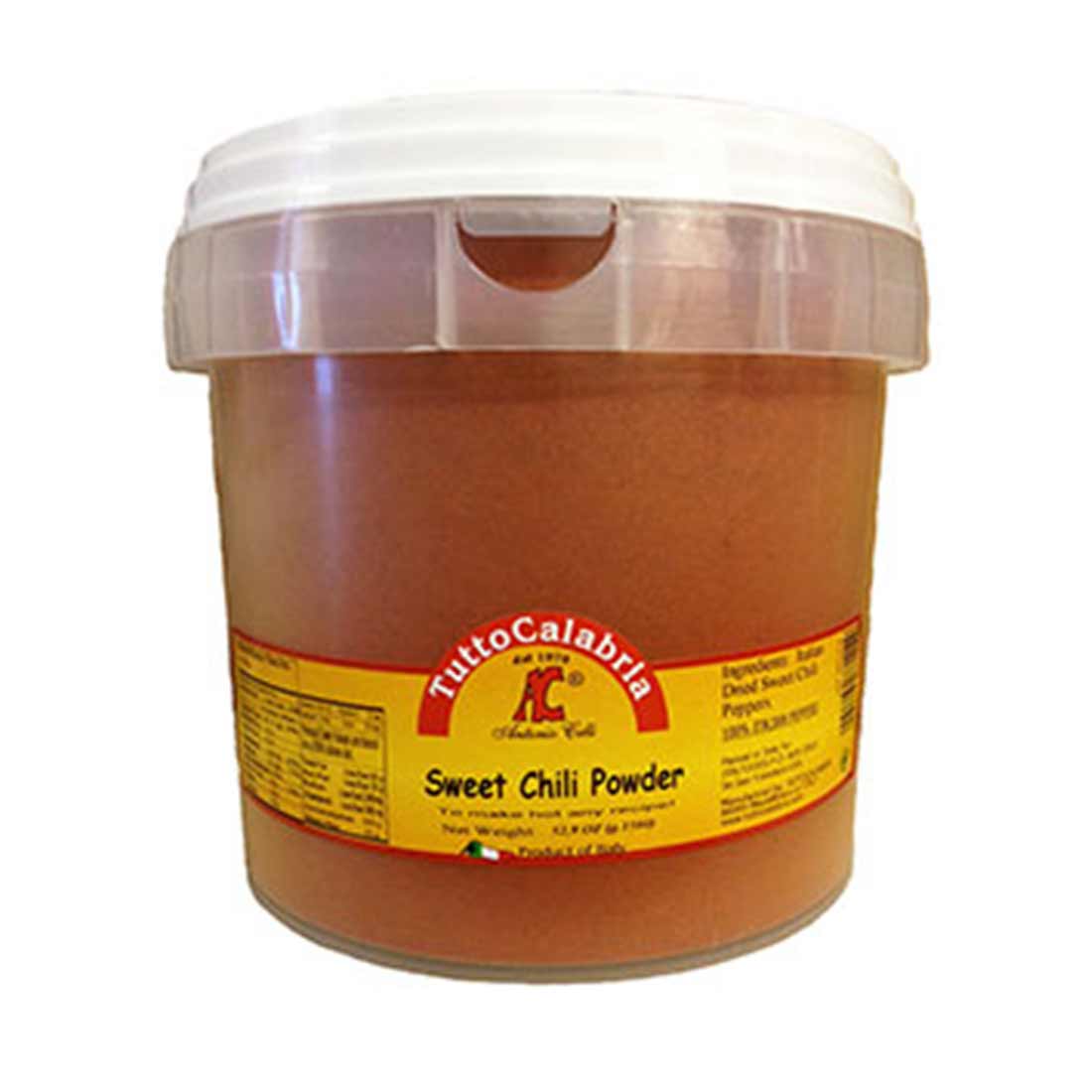 Tutto Calabria Sweet Calabrian Chili Powder 1.5 Kilo (52.9 Oz) Tub ...